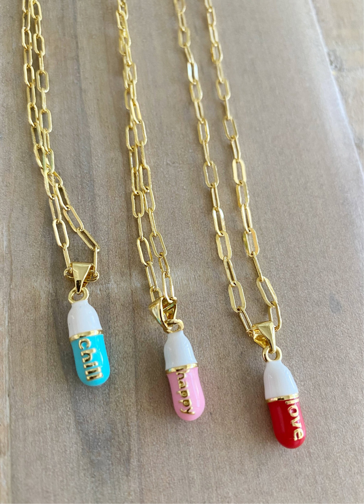 Chill pill necklace store
